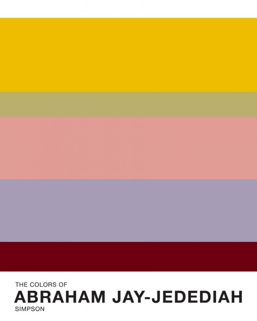 Los personajes de "Los Simpsons" en paletas de colores al estilo ...