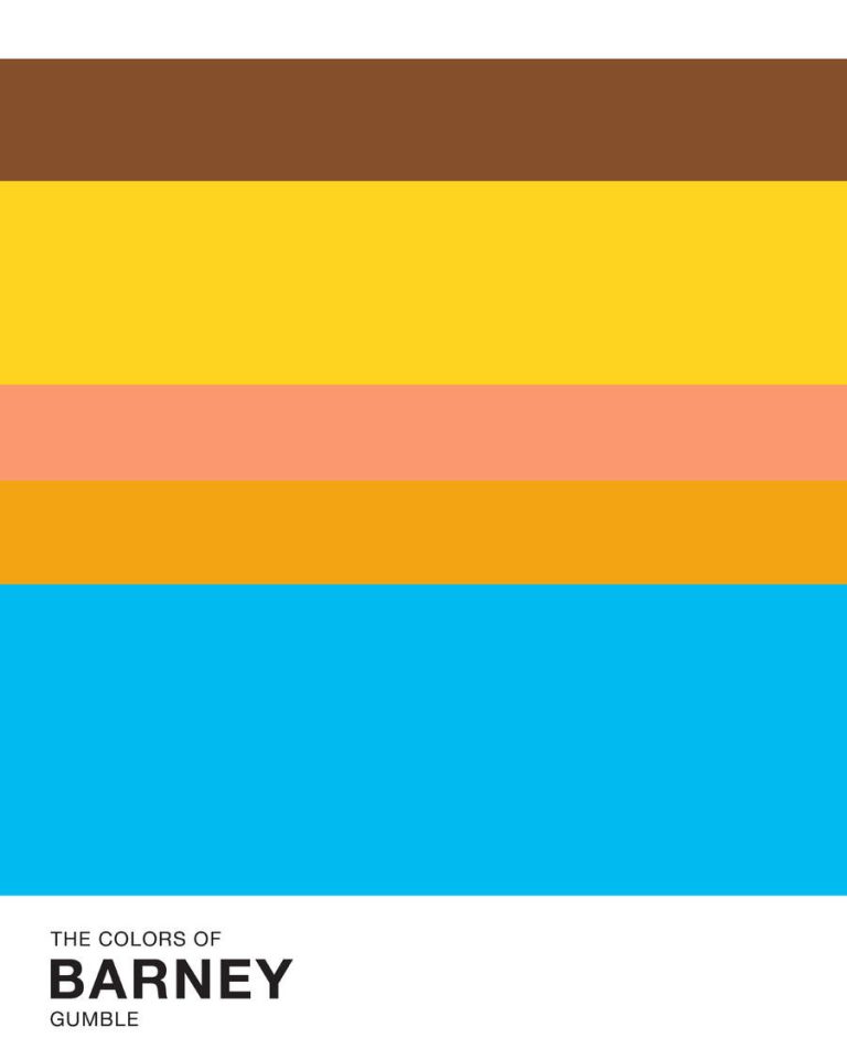 Los personajes de "Los Simpsons" en paletas de colores al estilo ...