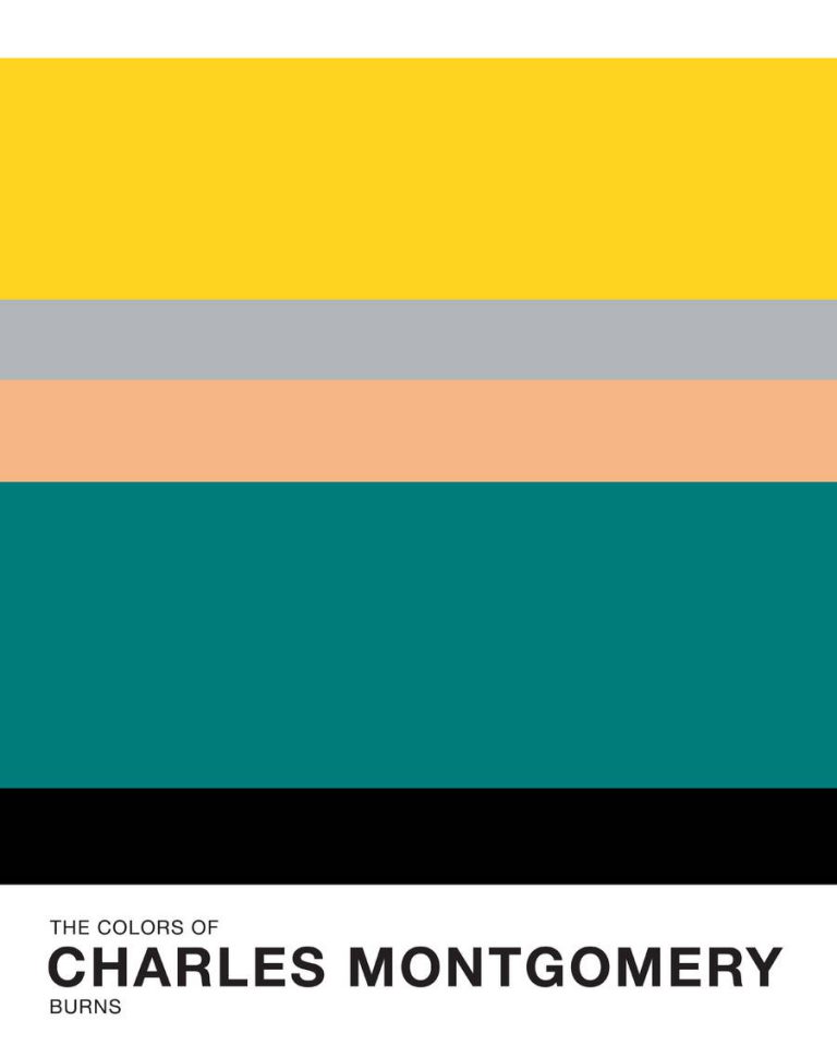 Los personajes de "Los Simpsons" en paletas de colores al estilo ...