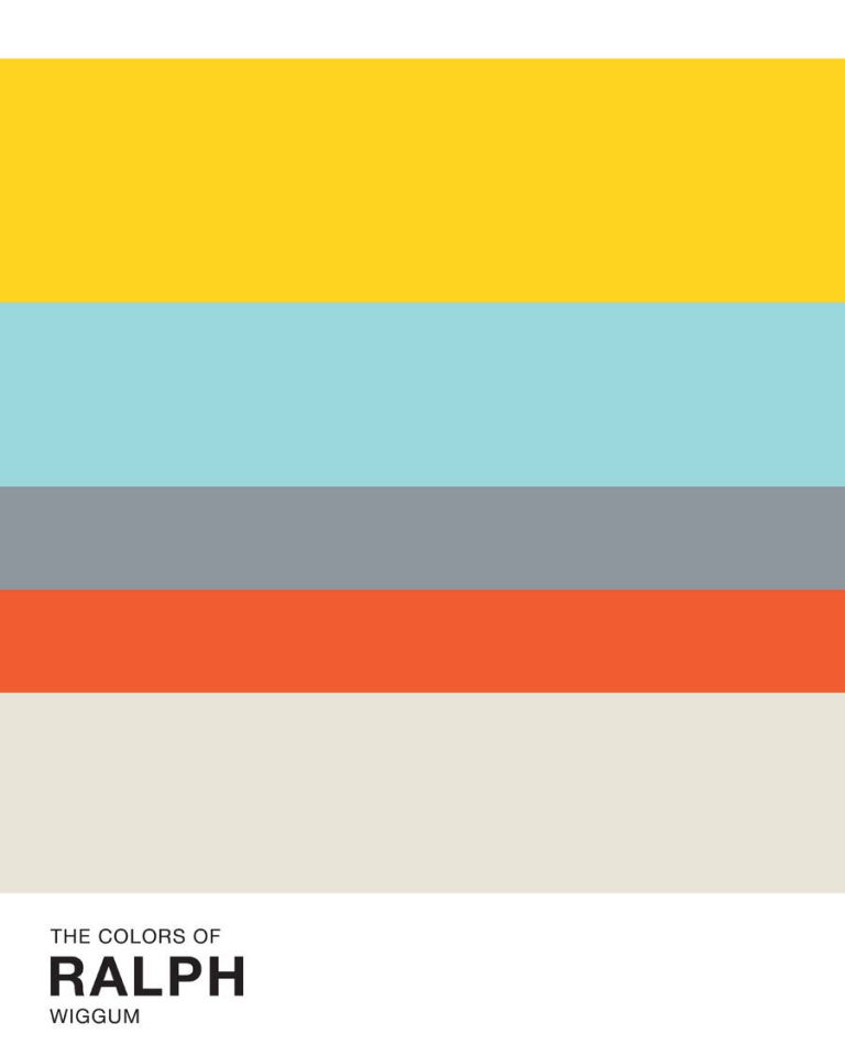 Los personajes de "Los Simpsons" en paletas de colores al estilo ...