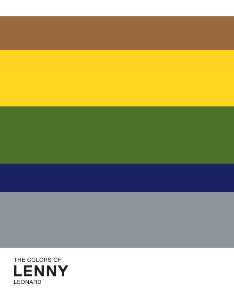 Los personajes de "Los Simpsons" en paletas de colores al estilo ...