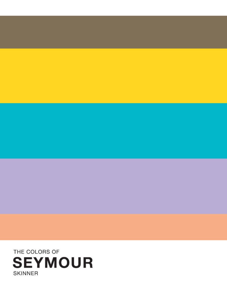 Los personajes de "Los Simpsons" en paletas de colores al estilo ...