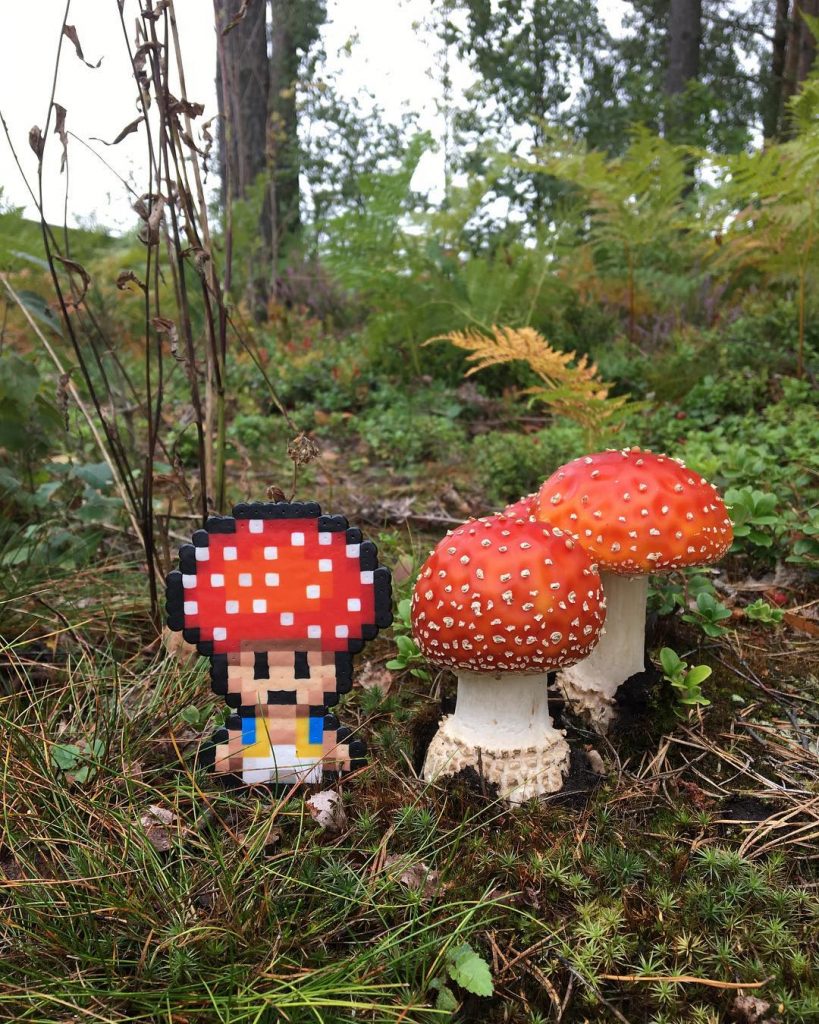 Este artista tira del pixel art para trasladar personajes ...