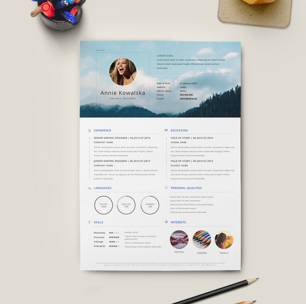 15 plantillas para currículum vitae gratuitas y molonas