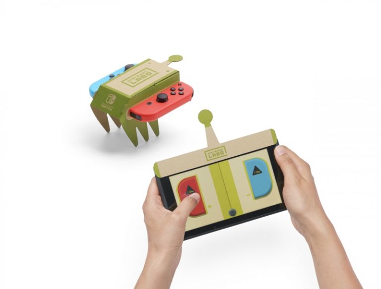 Nintendo Labo: así son los accesorios de cartón para la Nintendo Switch