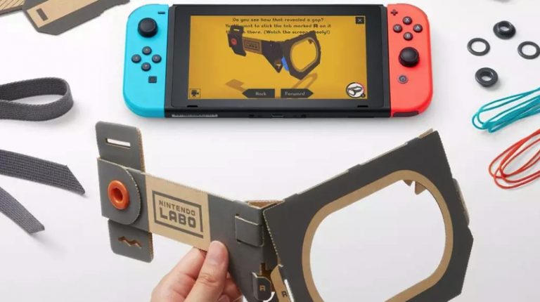 Nintendo Labo: así son los accesorios de cartón para la Nintendo Switch