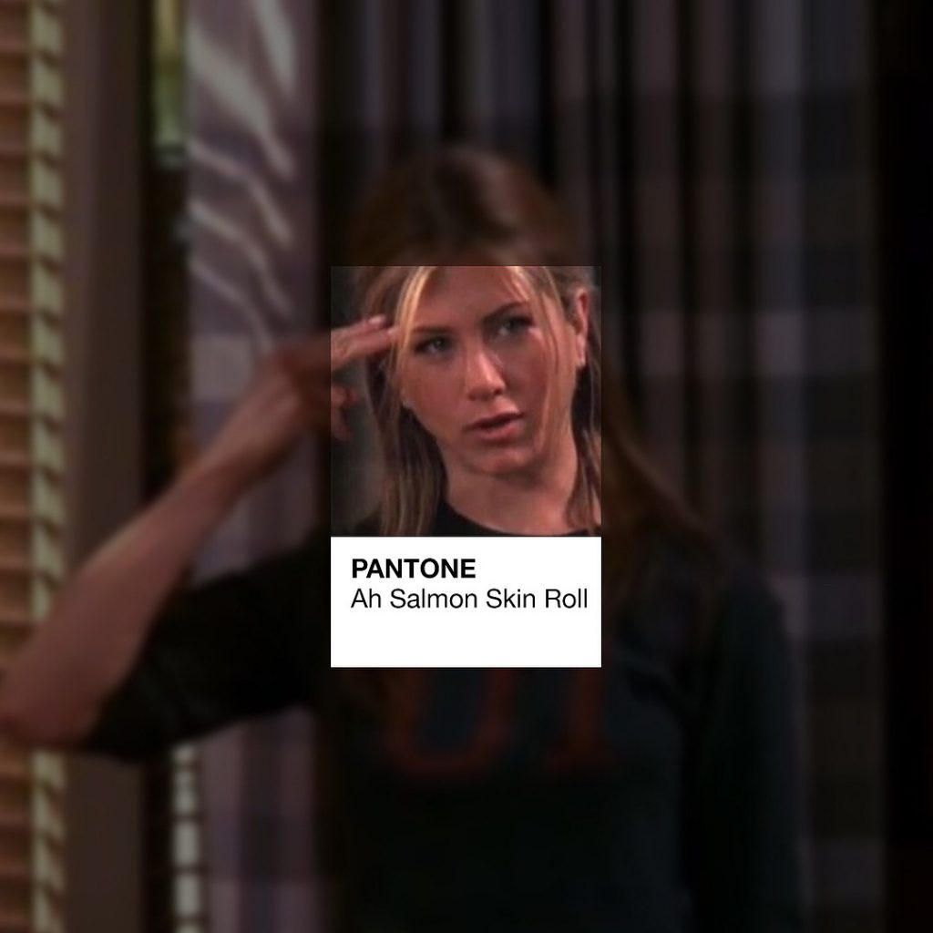 Este diseñador recrea escenas de "Friends" en versión Pantone - La ...