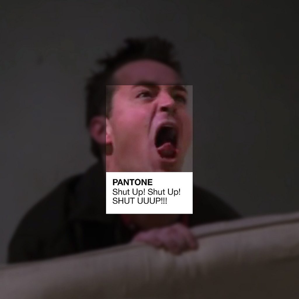 Este diseñador recrea escenas de "Friends" en versión Pantone - La ...