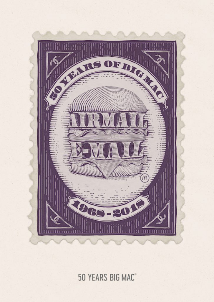 McDonald's lanza una colección de pósters vintage para celebrar los 50 ...