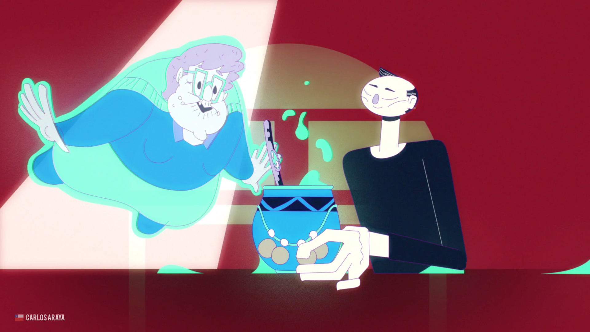 mate corto animado 1 - La Criatura Creativa